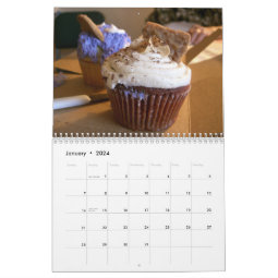 Customizable Cupcake Calendar | Zazzle