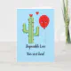 Customizable Cute Impossible Love Cartoon Card | Zazzle