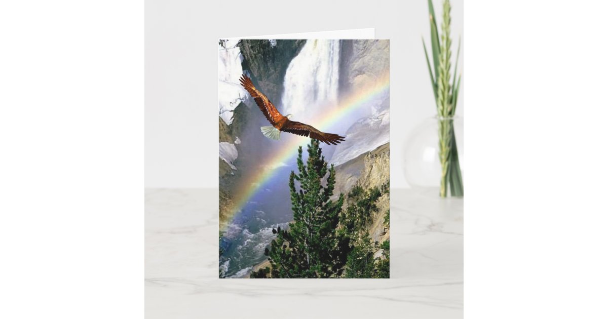 Customizable - Eagle in Flight - Any use Design. Card | Zazzle
