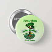 Customizable Family Reunion Button | Zazzle