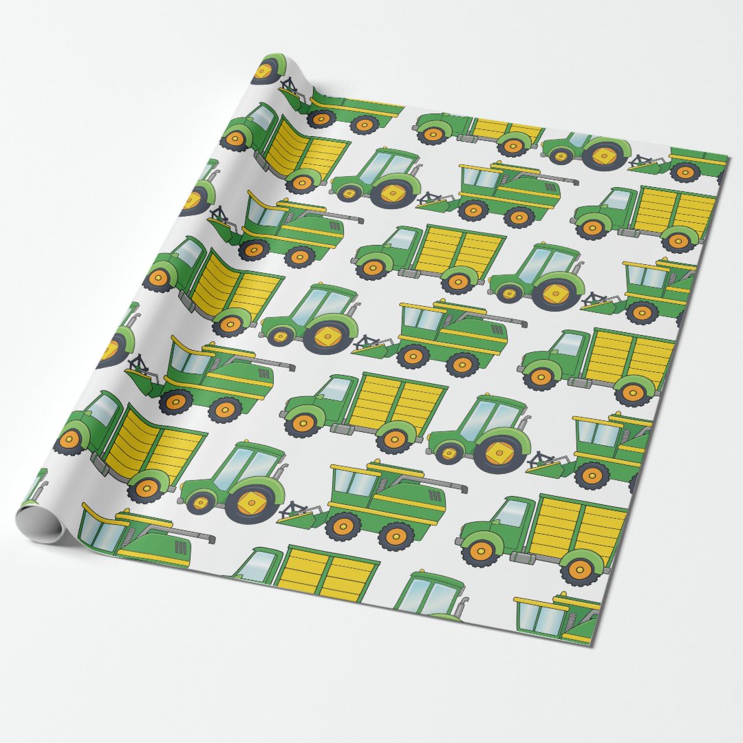 Customizable Farm Wrapping Paper | Zazzle
