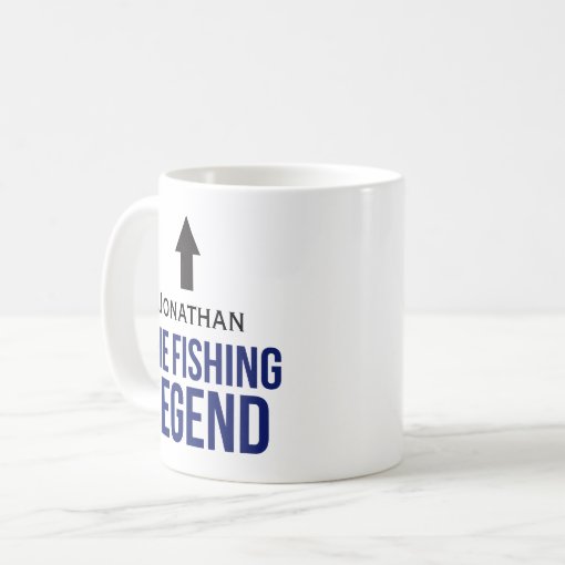 Customizable Fishing Coffee Mug Gift for Fishermen | Zazzle