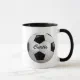 Customizable Football Soccer Ball Mug | Zazzle