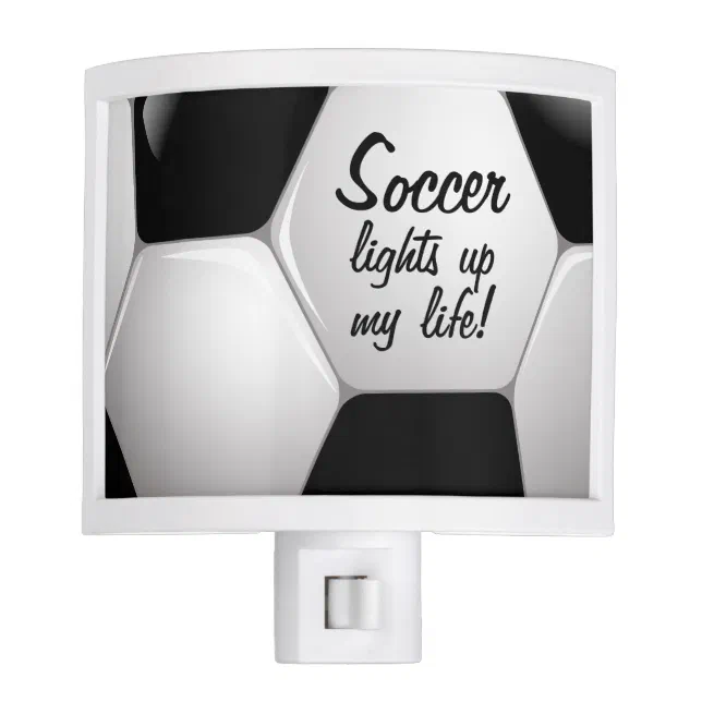Customizable Football Soccer Ball Night Light | Zazzle