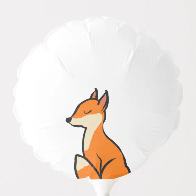 Customizable Fox Balloon | Zazzle