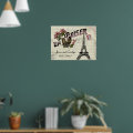 Customizable French Vintage Love Poster | Zazzle
