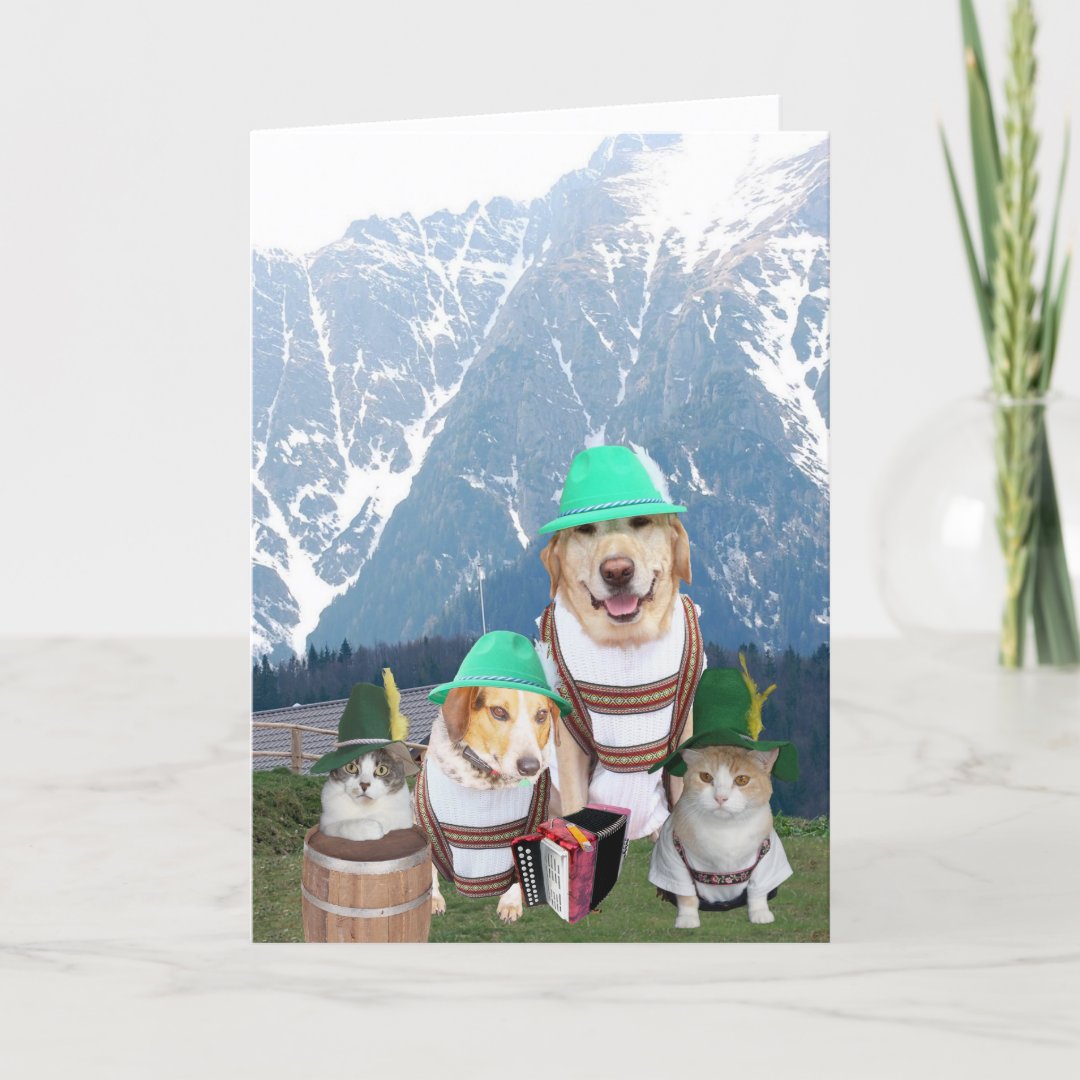 Customizable German Birthday for Anyone from Group Card | Zazzle