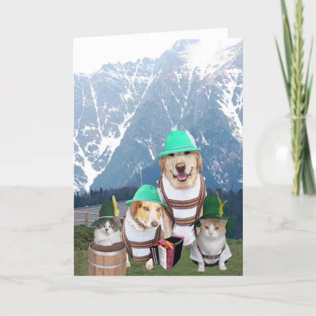 Customizable German Birthday for Anyone from Group Card | Zazzle