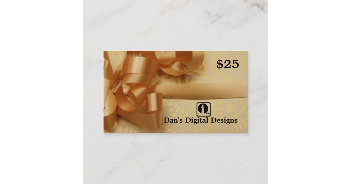 Customizable Gift Card | Zazzle