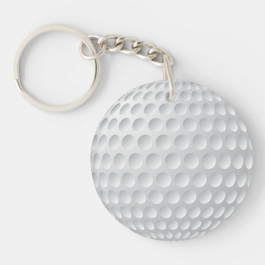 Customizable Golf Keychains for Men and Women | Zazzle