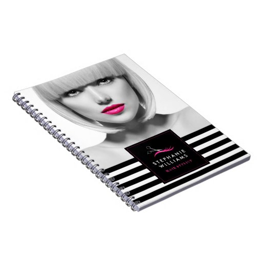 Customizable Hair Stylist Note Book | Zazzle