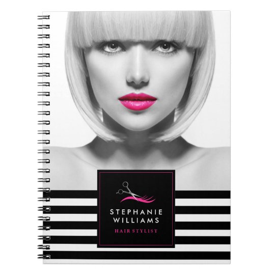 Customizable Hair Stylist Note Book | Zazzle.com