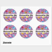 Customizable Halloween - Candy Candy Candy Classic Round Sticker | Zazzle