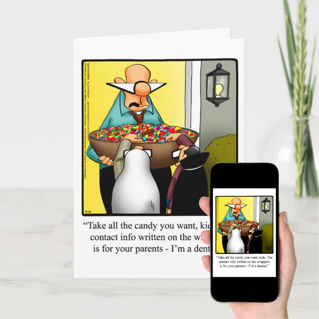 Customizable Halloween Humor Greeting Card | Zazzle