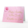 Customizable Happy Birthday Daughter-in-Law Cards | Zazzle