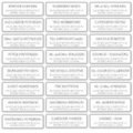 Customizable individual mailing address labels | Zazzle