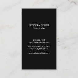 Customizable Instant Photo Card for Photographers | Zazzle