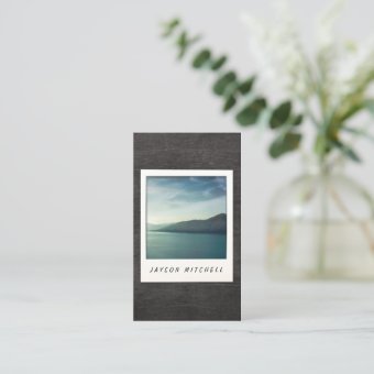 Customizable Instant Photo Card for Photographers | Zazzle