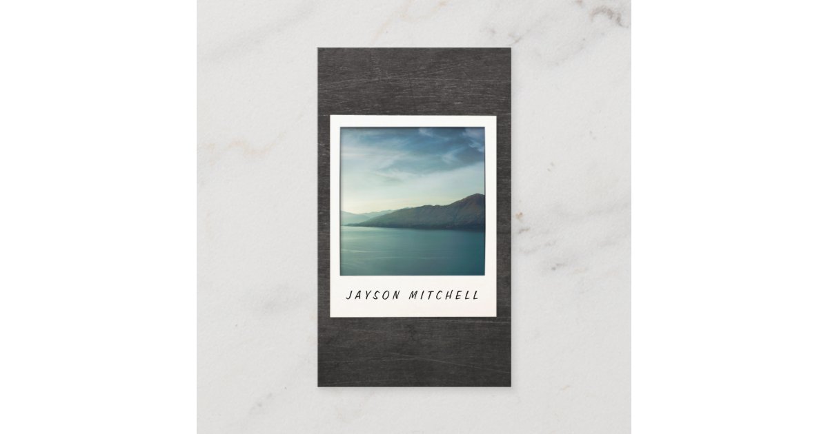 Customizable Instant Photo Card for Photographers | Zazzle