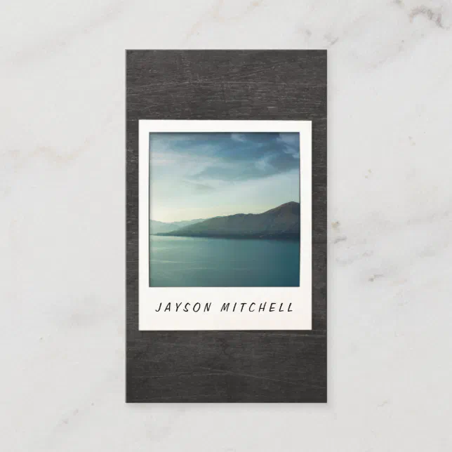 Customizable Instant Photo Card for Photographers | Zazzle