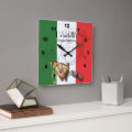 Customizable Italian Themed Restaurant Clock | Zazzle