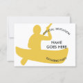 Customizable Kayaking Party Invitation | Zazzle