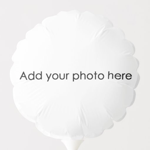 Customizable Kidney Recipient with Custom Photo Balloon | Zazzle