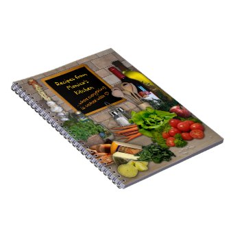 Customizable Kitchen Notebook | Zazzle
