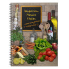 Customizable Kitchen Notebook | Zazzle