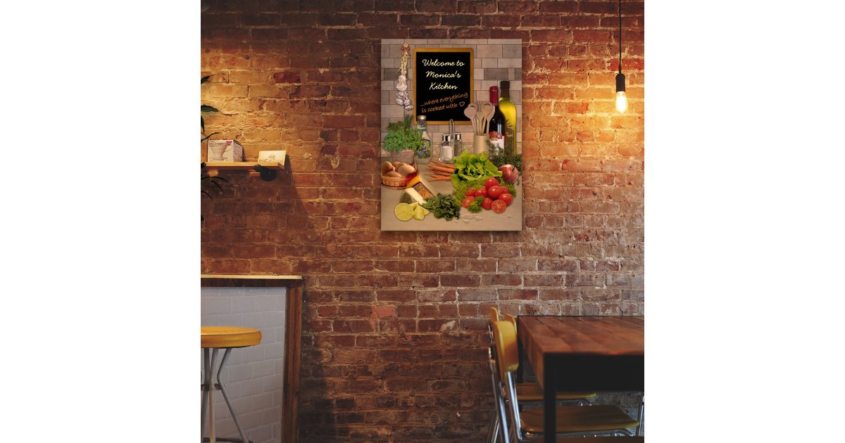 Customizable Kitchen Poster | Zazzle