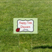 Customizable Ladybug Yard Sign | Zazzle