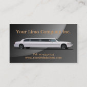 CUSTOMIZABLE Limousine Business Cards | Zazzle