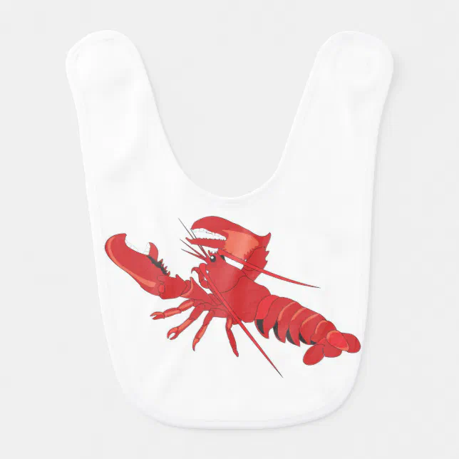 Customizable Lobster Baby Bib | Zazzle