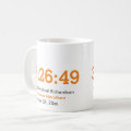 Customizable Marathon Runner Coffee Mug | Zazzle