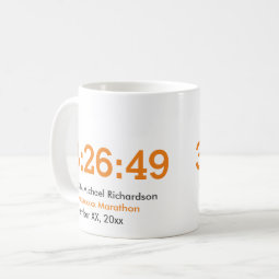Customizable Marathon Runner Coffee Mug | Zazzle