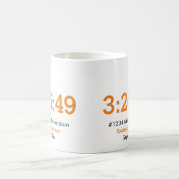 Customizable Marathon Runner Coffee Mug | Zazzle