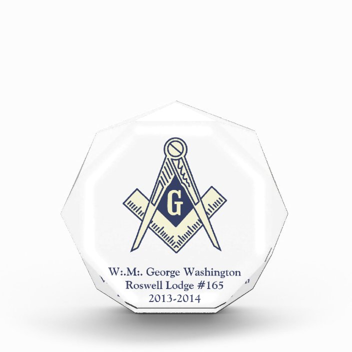 Customizable Masonic Award | Zazzle.com