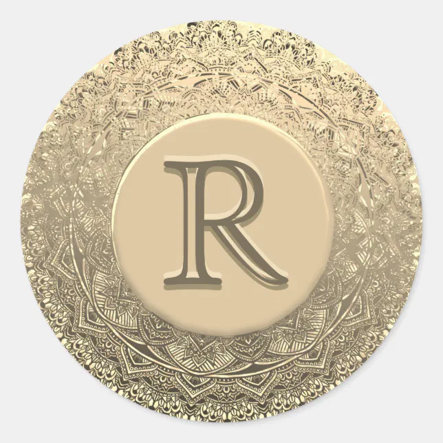 Customizable Monogram Seal | Zazzle