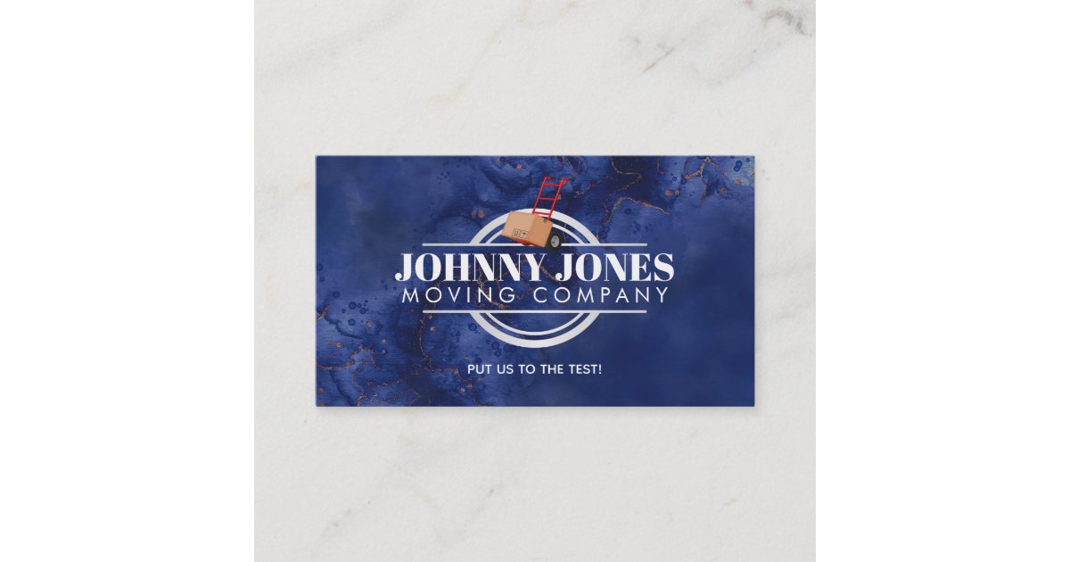 Customizable Moving Company Business Cards | Zazzle