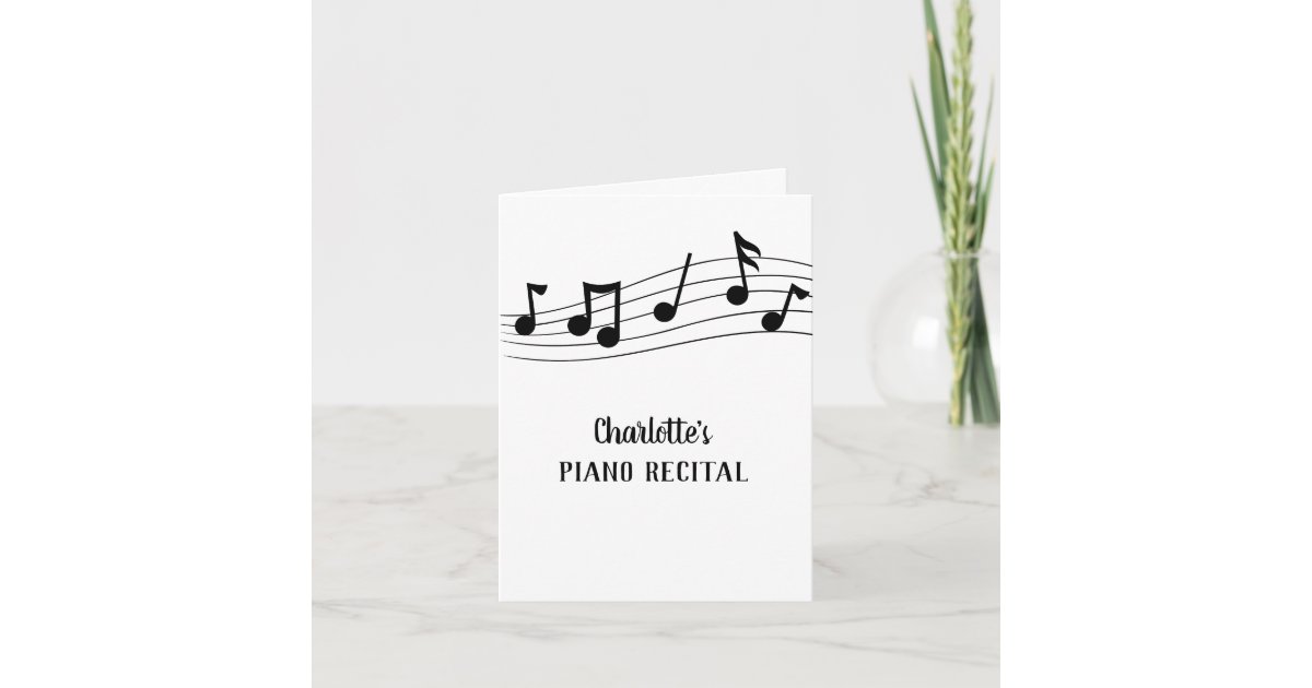 Customizable Musical Event Invitation | Zazzle