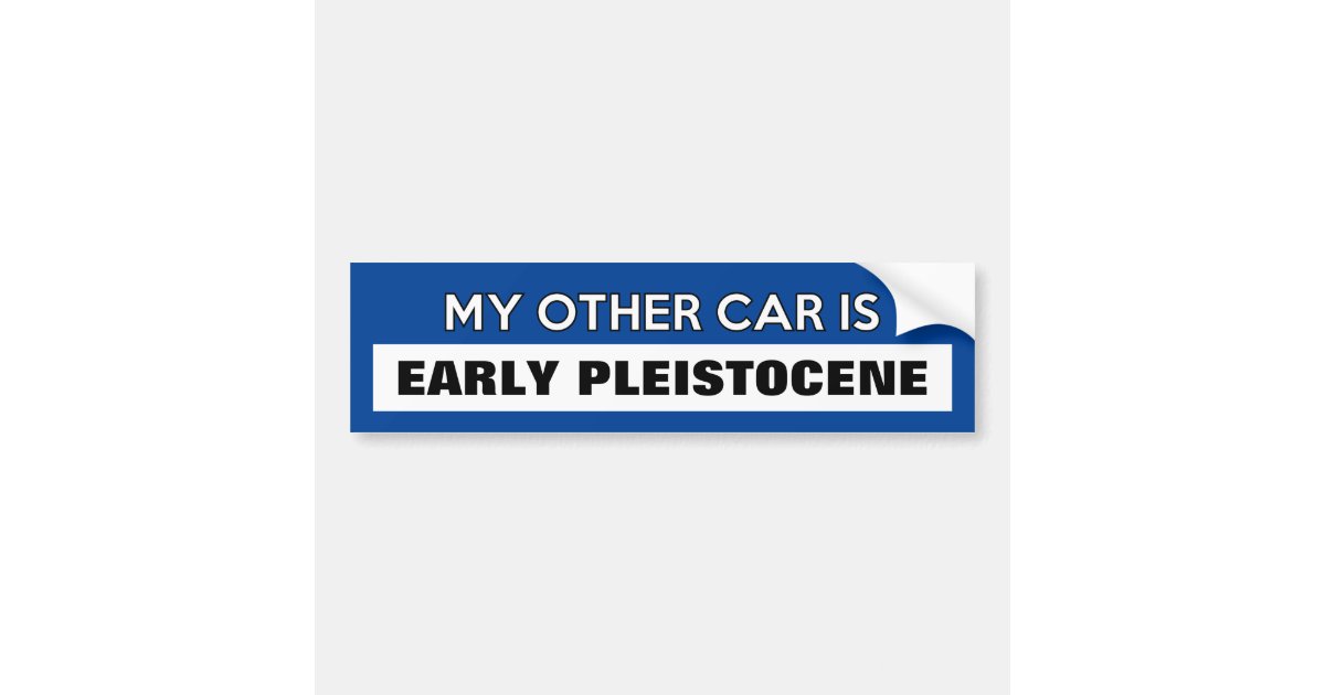 Customizable "My Other Car Is..." Bumper Sticker | Zazzle