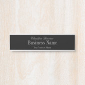 Customizable Name Plate Crafter Artist Business | Zazzle