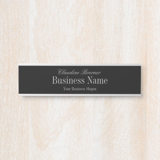 Customizable Name Plate Crafter Artist Business | Zazzle