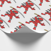 Customizable Ninja Pattern Wrapping Paper | Zazzle