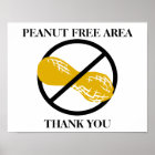 Food Free Area Classroom Customized Allergy School Poster | Zazzle.com