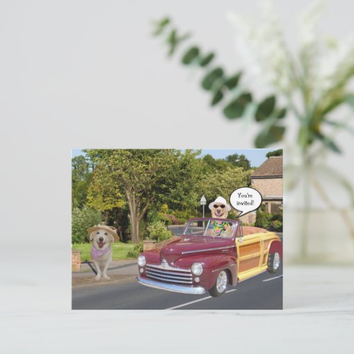 Customizable Postcard Invitation | Zazzle