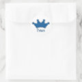 Customizable Prince - Crown Classic Round Sticker | Zazzle