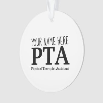 Customizable PTA Ornament | Zazzle