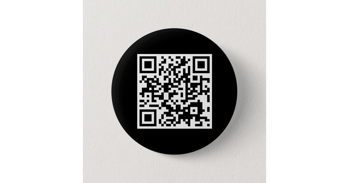 customizable QR code Button | Zazzle