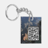 Customizable QR Code Grand Canyon Photography Keychain | Zazzle